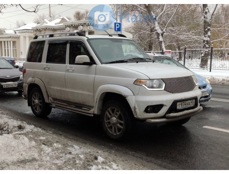 т974на45, UAZ 3163 Patriot (Kurgan Oblast) License plate Russia