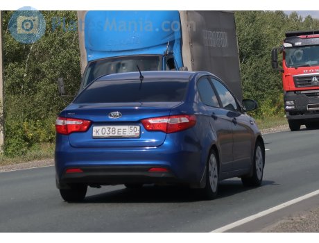 к038ее50, Kia Rio (Moscow Oblast) License plate Russia