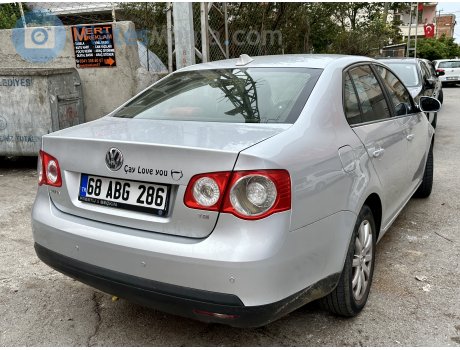 68 ABG 286, Volkswagen Jetta (Aksaray) License plate of Turkey