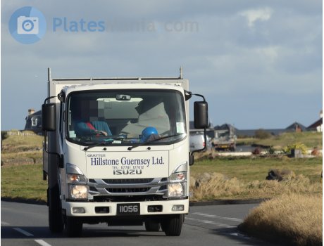11056, Isuzu Grafter , License plate of Guernsey