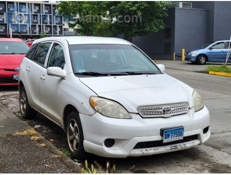 AM-77506, Toyota Matrix (Connecticut) License plate of the USA