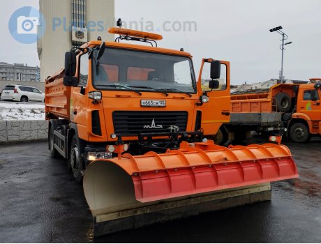 н665св125, MAZ 5550 (Maritime (Primorye) Krai) License plate Russia