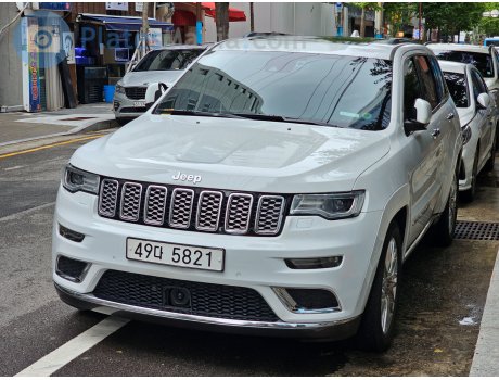 License plates of South Korea