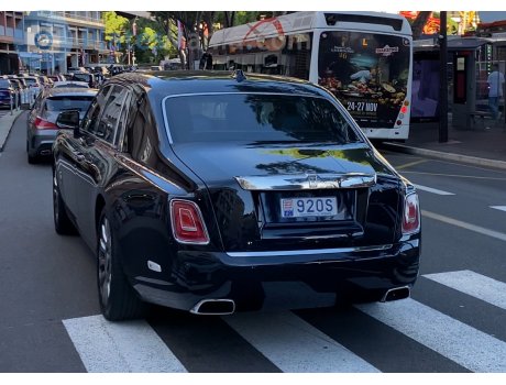 920S, Rolls-Royce Phantom , License plate of Monaco