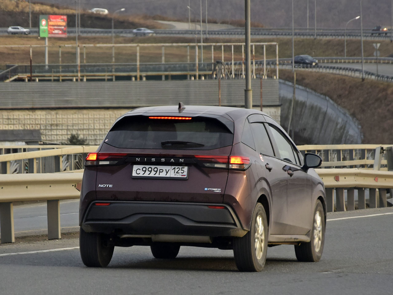 "с 999 ру 125" photos Nissan Note. Russia