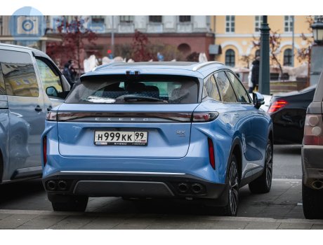 н999кк99, Exeed (CheryExeed, Xingtu) RX (Moscow City) License plate Russia