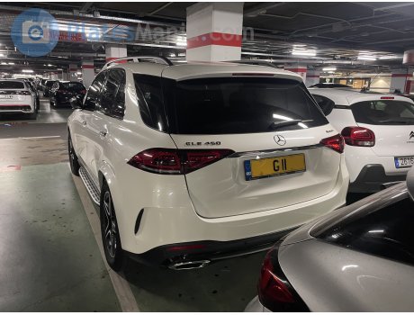 G 11, Mercedes-Benz GLE-Klasse License plate of Gibraltar
