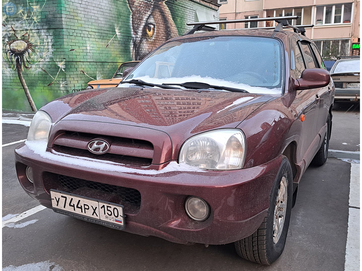 "у 744 рх 150" photos Hyundai Santa Fe. Russia