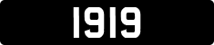 1919, Rolls-Royce Corniche , License plate of Guernsey