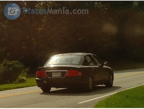 7071LW, Kia Optima (South Carolina) License plate of the USA