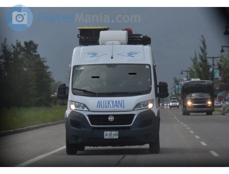 JV-85-034, FIAT Ducato (Jalisco) License plate of Mexico