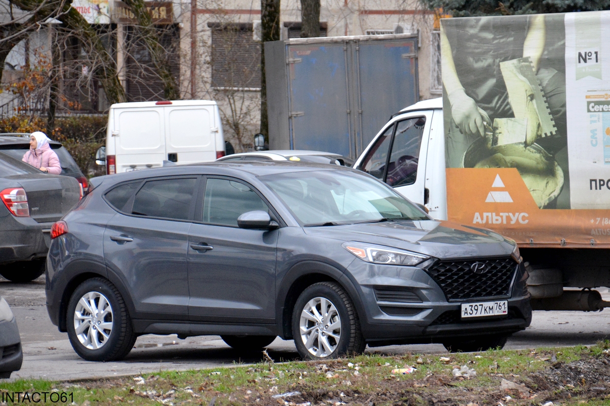 "а 397 км 761" photos Hyundai Tucson. Russia