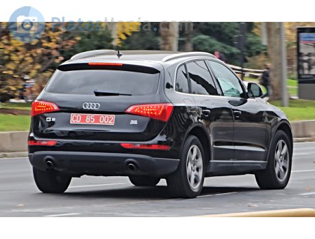 CD 85 002, Audi Q5 (Angola) License plates of Spain