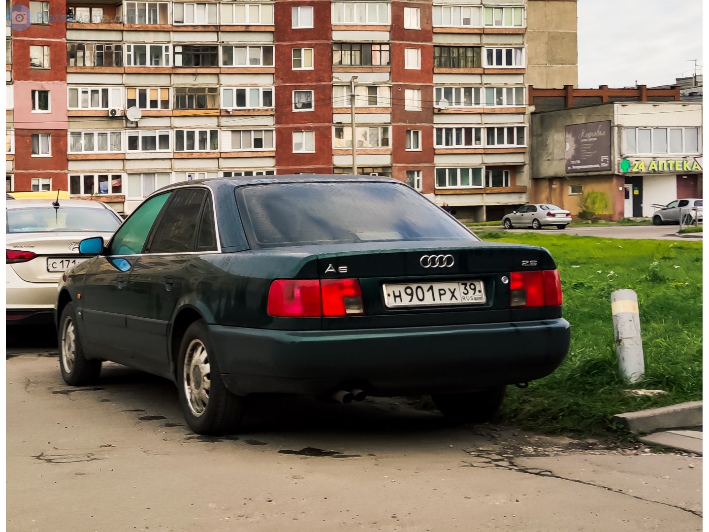 "н 901 рх 39" photos Audi A6. Russia