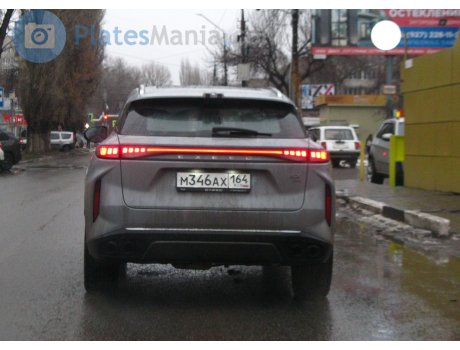 м346ах164, Exeed (CheryExeed, Xingtu) RX (Saratov Oblast) License plate ...