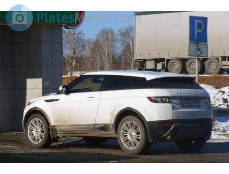 с955ео196, Land Rover Range Rover Evoque (Sverdlovsk Oblast) License ...