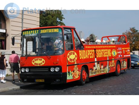 FKB-780, Ikarus 256 , license plates of Hungary