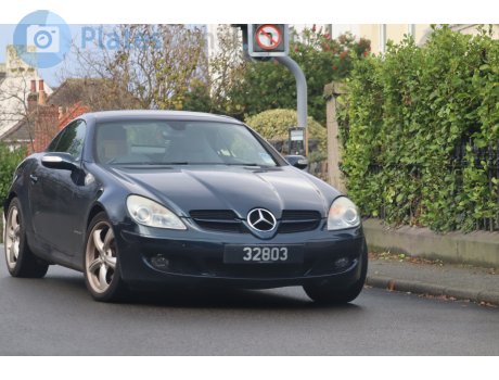 32803, Mercedes-Benz SLK-Klasse , License plate of Guernsey