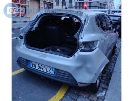 EN-542-LZ, Renault Clio (Rhône) French license plate