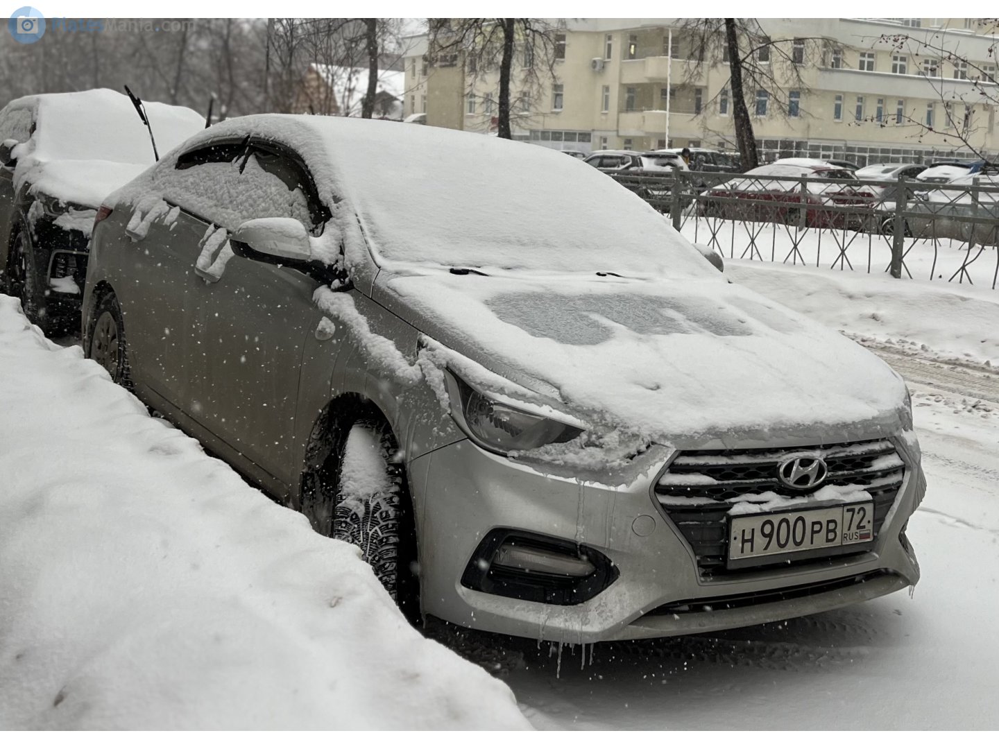 "н 900 рв 72" photos Hyundai Solaris. Russia