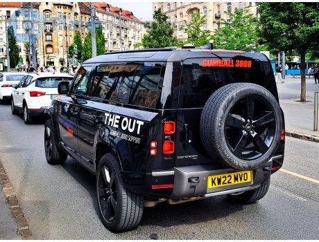KW22 MVO, Land Rover Defender (Northampton) License plate of the United ...