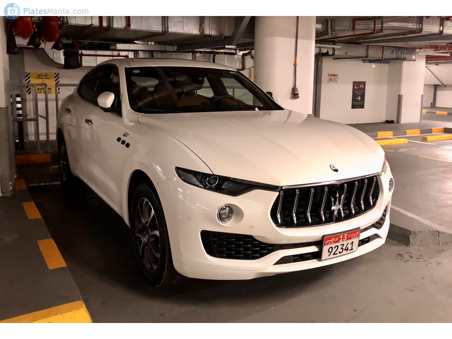 "13 92341" photos Maserati Levante. UAE