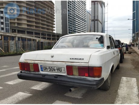 UH-504-HU, GAZ 31029 Волга , License plate of Georgia