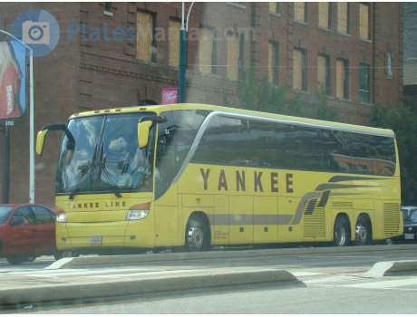 I8628, Setra 400-Series (Massachusetts) License plate of the USA