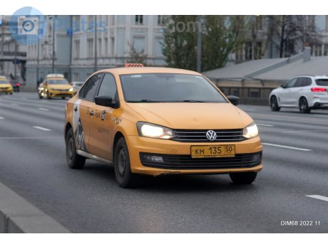 км 135 50, Volkswagen Polo (Moscow Oblast) License plate Russia