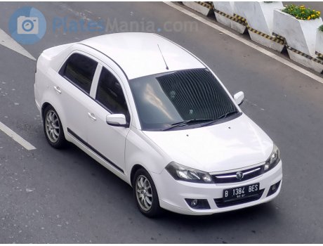 B 1384 BES, Proton Saga (Jakarta, Banten (Tangerang), West Java (Bekasi ...