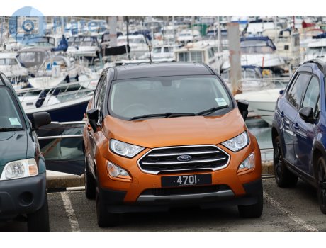 4701, Ford EcoSport , License plate of Guernsey