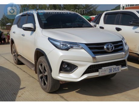 2B-2020, Toyota Fortuner (Koh Kong province) License plate of Cambodia