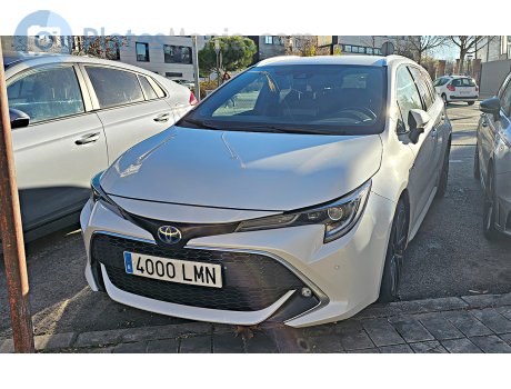 4000 LMN, Toyota Corolla , License plates of Spain