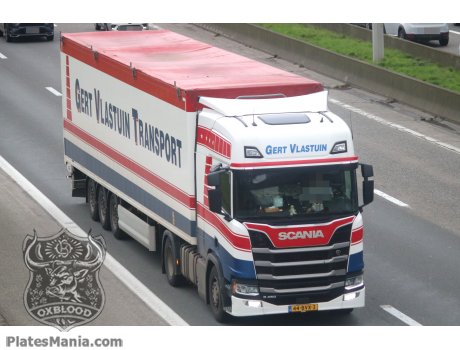 44-BVX-3, Scania R-Series , License plate of the Netherlands