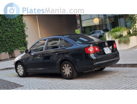 ZA 797 SK, Volkswagen Jetta (Pordenone) License plate of Italy