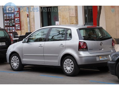 H 3219, Volkswagen Polo , License plate of Andorra