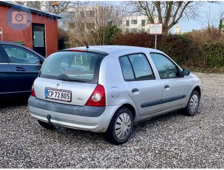 CP 72805, Renault Clio , License plate of Denmark
