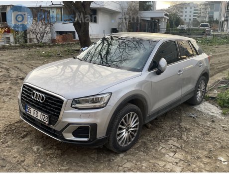 55 FB 028, Audi Q2 (Samsun) License plate of Turkey