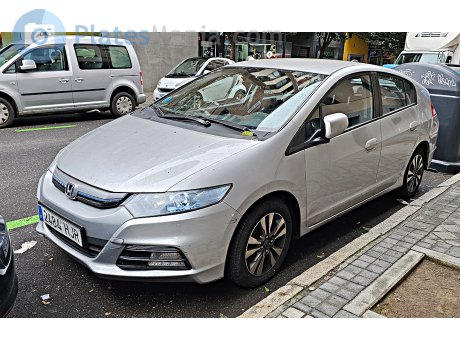2484 HJR, Honda Insight , License plates of Spain