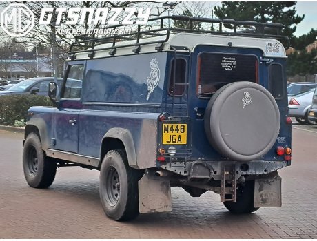 M448 JGA, Land Rover Defender (Glasgow) License plate of the United Kingdom