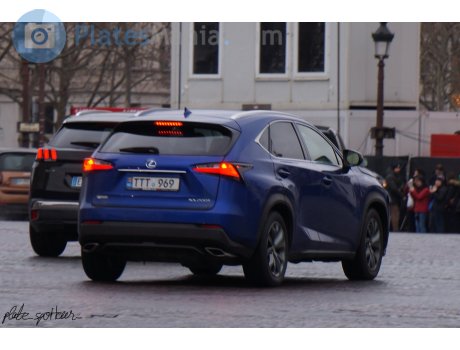 TTT 969, Lexus NX , License plate of Moldova