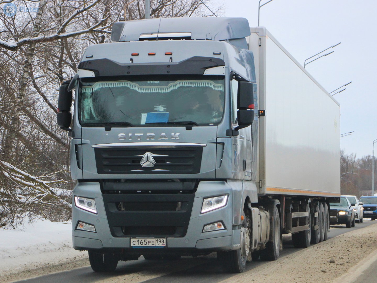 "с 165 ре 198" photos CNHTC Sitrak ZZ-series. Russia