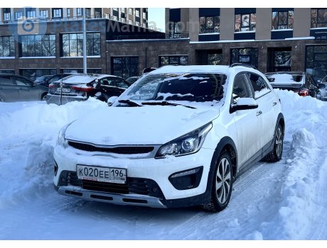 к020ее196, Kia Rio (Sverdlovsk Oblast) License plate Russia