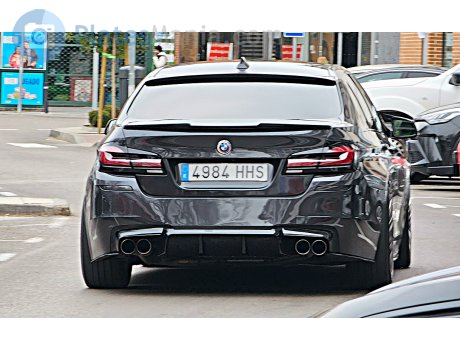 4984 HHS, BMW 5 Series , License plates of Spain