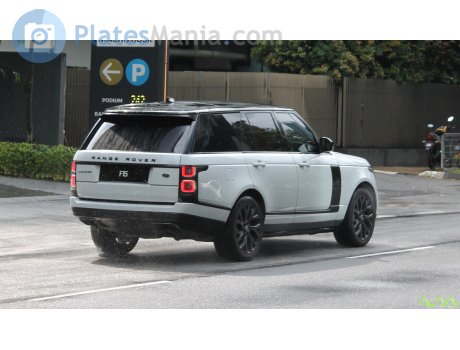 F 15, Land Rover Range Rover (Federal Territory of Putrajaya) License ...