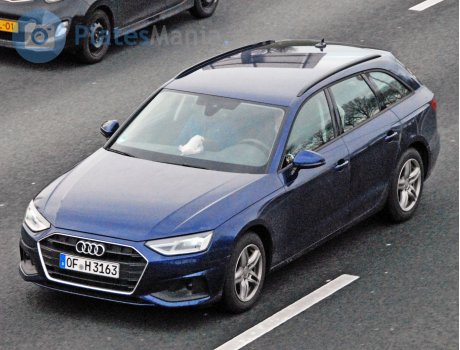 OF H 3163, Audi A4 (Offenbach am Main City, Offenbach District) German ...