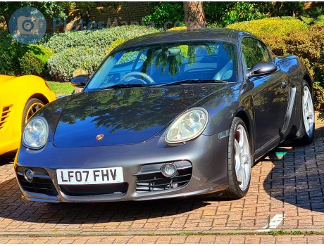 LF07 FHV, Porsche Cayman (Wimbledon) License plate of the United Kingdom