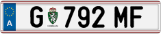 G 792 MF, MAN Lion's Regio (Graz City) License plate of Austria