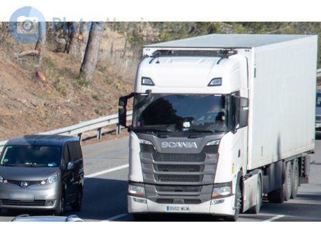 3502 MLM, Scania S-series , License plates of Spain