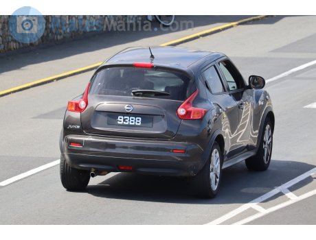 9388, Nissan Juke , License plate of Guernsey